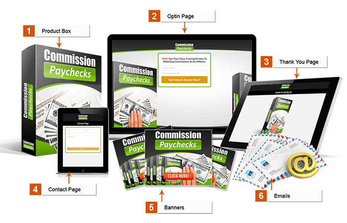 Commission Paychecks!