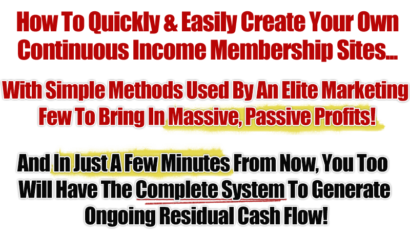 Continuity Income Program